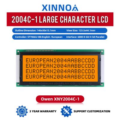 China European 2004C-1 20x04 COB LCD Display Module with ST7066U Controller 146x50mm for sale