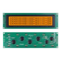 China European Gray Film 4004A3 Character Module LED Backlight 4004 Character LCD Module for sale