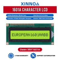 China European 1601A Character LCD Module 1.5 Inch 80x36mm High Brightness Display for sale