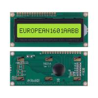 China European 1601A Character LCD Module 1.5 Inch 80x36mm High Brightness Display for sale