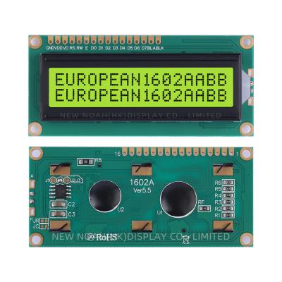 China European 1602A 3.3V LCD Display Module 80x36mm ST7066U Controller 16x02 Character for sale
