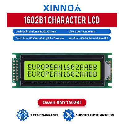 China European 1602B1 16x2 LCD Display Module ST7066U Controller 85x30x12.8mm COB Industrial Control for sale