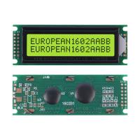 China European 1602B1 16x2 LCD Display Module ST7066U Controller 85x30x12.8mm COB Industrial Control for sale