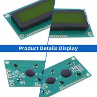 China European Yellow Green 1602C2 Arduino Character LCD Display Module 16x2 ST7066U for sale