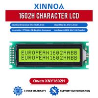 China European 1602H 16x02 Character Dot Matrix LCD Module COB ST7066U 85x30x11.3mm for sale