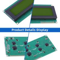 China European 2004A 3.3V LCD Display Module 20x4 Characters ST7066U Controller COB 98x60mm for sale