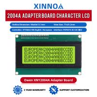 China European 2004A IIC Adapter Board 20x4 LCM Display Module Dot Matrix Screen 98x60mm for sale