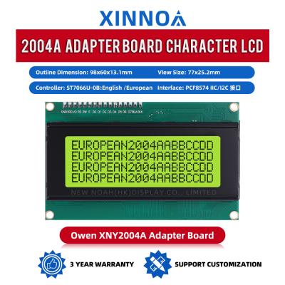 China European 2004A IIC Adapter Board 20x4 LCM Display Module Dot Matrix Screen 98x60mm for sale