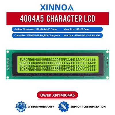 China European 4004A5 ST7066U 40x04 COB Character LCD Display Module 190x54mm for sale
