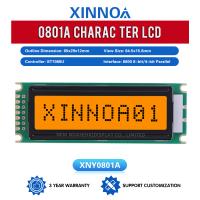 China Gray Film 0801A Character LCD Screen 8x1 COB Module 85x29x12mm ST7066U for sale