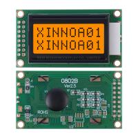 China Gray Film 0802B Character LCD Module 0208 LCD 16 PIN ST7066 LCD Portable Display Module for sale
