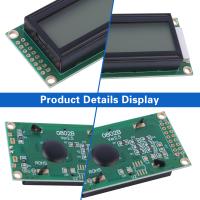 China Gray Film 0802B Character LCD Module 0208 LCD 16 PIN ST7066 LCD Portable Display Module for sale