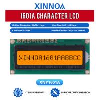 China 1601A Character LCD Module 16x1 80x36mm ST7066 Controller High Brightness Display for sale