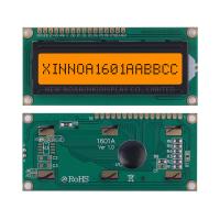 China 1601A Character LCD Module 16x1 80x36mm ST7066 Controller High Brightness Display for sale