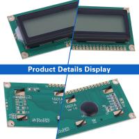 China 1601A Character LCD Module 16x1 80x36mm ST7066 Controller High Brightness Display for sale