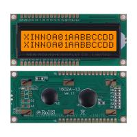 China Gray Film 1602A-13 Character LCD Module 16x2 COB Display 80x36mm ST7066U for sale