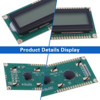 China Gray Film 1602A-13 Character LCD Module 16x2 COB Display 80x36mm ST7066U for sale