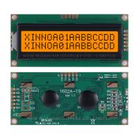 China 1602A-19 Character LCD Module 16x2 Display 80x36x11.1mm COB 6 Pin Backlit LCD Screen for sale