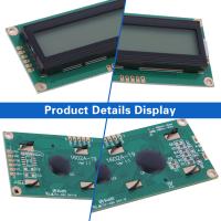 China 1602A-19 Character LCD Module 16x2 Display 80x36x11.1mm COB 6 Pin Backlit LCD Screen for sale