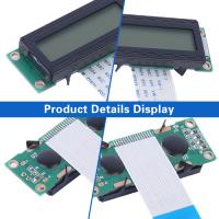 China 1602A-20-1A 16x2 Character LCD Display Module 53x20x8.1mm ST7066U Controller COB for sale