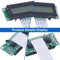 China 1602A-20-2A 16x2 LCD Display Module 5V 53x20x8.1mm ST7066U Controller COB for sale