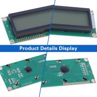 China Gray Film 1602B Electric Meter Instrument Display Screen 16 PIN Controller ST7066U Large Size Module for sale