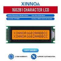 China Gray Film 1602B1 Character LCD Module Display Screen 02*16 ST7066U Double Row Interface Module for sale