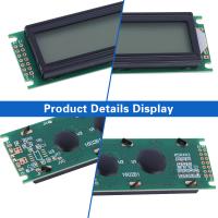 China Gray Film 1602B1 Character LCD Module Display Screen 02*16 ST7066U Double Row Interface Module for sale
