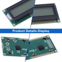 China 1602W-6 LCD Character Screen 16x2 COB Display AIP31066L Controller 80x36x11.2mm for sale