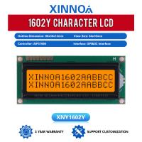 China 1602Y Serial Port LCD Display Screen 16x2 SPI Interface AIP31068 Backlit 80x30x12mm for sale