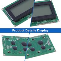 China 1604A 16x4 Character LCD Display Module ST7066U Controller 87x60x13mm COB for sale