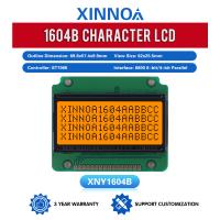 China Gray Film 1604B Character Dot Matrix LCD Module 16x04 3.6 Inch ST7066U Multi Language for sale