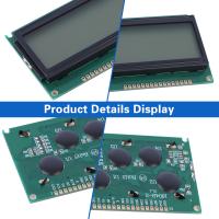 China 1604B-2 16x04 Character LCD Screen 72x48mm COB Display Module ST7066U Industrial for sale