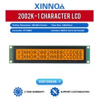 China Gray Film 2002K-1 LCD Display 20x2 ST7066U Controller 180x40x14.5mm Customizable for sale