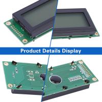 China Gray Film 2002K-1 LCD Display 20x2 ST7066U Controller 180x40x14.5mm Customizable for sale