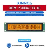 China Gray Film 2002K-2 LCD Display Module 2X20 Optional ST7066U Font Screen Character LCD Display for sale