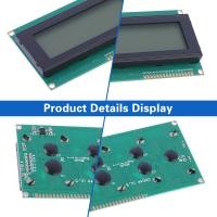 China 2004A 3.3V 20x4 Character LCD Display Module 98x60mm ST7066U COB Gray Film for sale