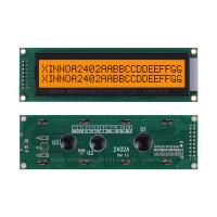China 2402A 2x24 COB LCD Module 118x36mm ST7066U Controller Customizable Gray Film for sale
