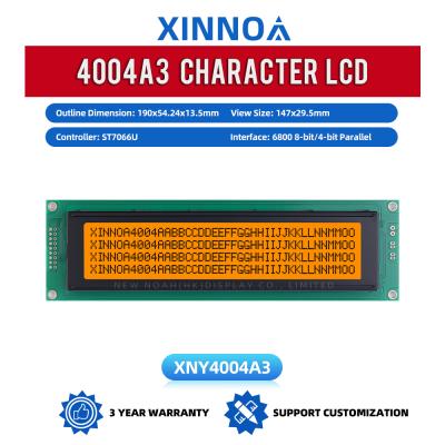 China Gray Film 4004A3 Display Screen 4X40 ST7066U With LED Backlight Character Module Support Scheme Development for sale