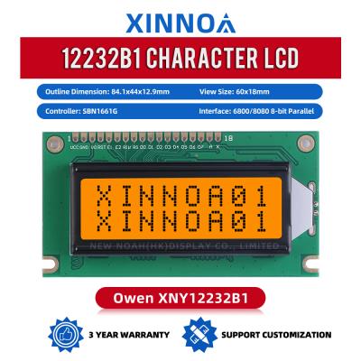 China Grey Film 12232B1 Character Dot Matrix Screen 122X32 Controller SBN1661G Stable Supply LCD Screen for sale