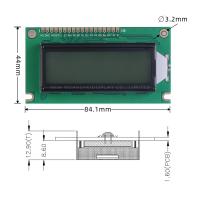China Grey Film 12232B1 Character Dot Matrix Screen 122X32 Controller SBN1661G Stable Supply LCD Screen for sale