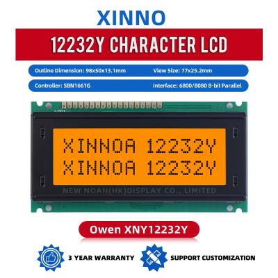 China Grey Film 12232Y Display Module Parallel Port LCD Screen 18PIN Standard Interface 122X32 Graphic Screen for sale