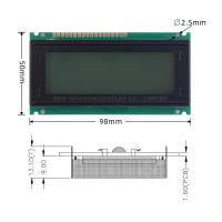 China Grey Film 12232Y Display Module Parallel Port LCD Screen 18PIN Standard Interface 122X32 Graphic Screen for sale