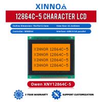 China Owen 12864C-5 128x64 COB LCD Display Module 78x70mm SBN0064 18PIN Parallel for sale