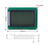 China Grey Film 12864J-13 128*64 Graphic Dot Matrix Module Controller SBN0064 With Multiple Languages for sale