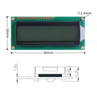 China Grey Film 14432F Supports 3.3V And 5V Optional Parallel Graphic LCD Module Display Screen for sale