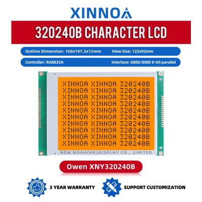 China Owen 320240B 5.7 Inch Graphic LCD Display 320x240 RA8835 Controller COB Module for sale