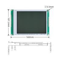 China Owen 320240B 5.7 Inch Graphic LCD Display 320x240 RA8835 Controller COB Module for sale