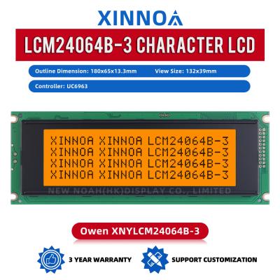 China Owen LCM24064B-3 5.7 Inch Graphic LCD Display Module 240x64 COB UC6963 Grey Film for sale