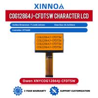 China 128x64 Graphic COG LCD Display Module ST7565R Controller 71.2x48.2mm with LED Backlight for sale